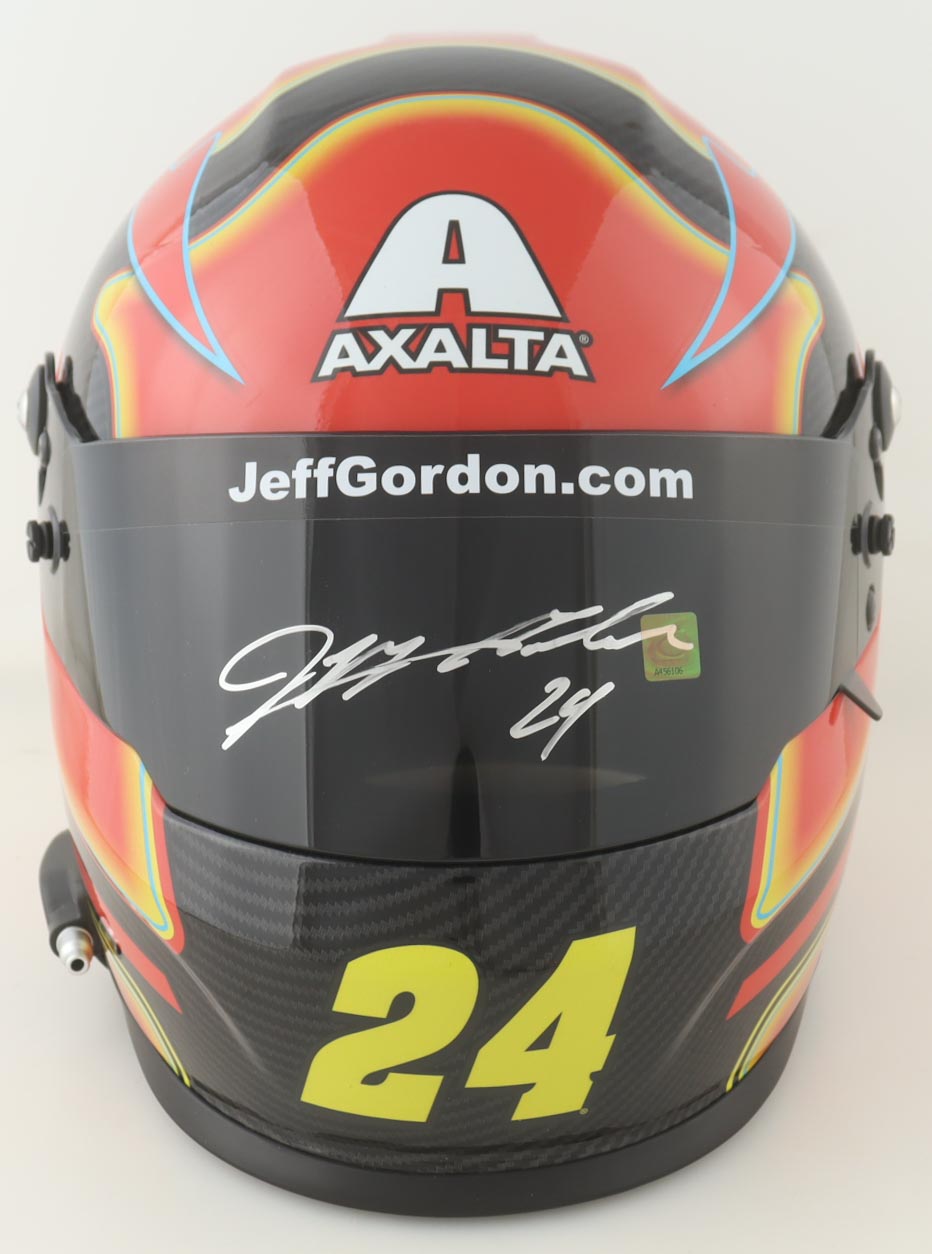 Jeff Gordon Signed NASCAR Axalta Full-Size Helmet (Gordon) | Pristine ...
