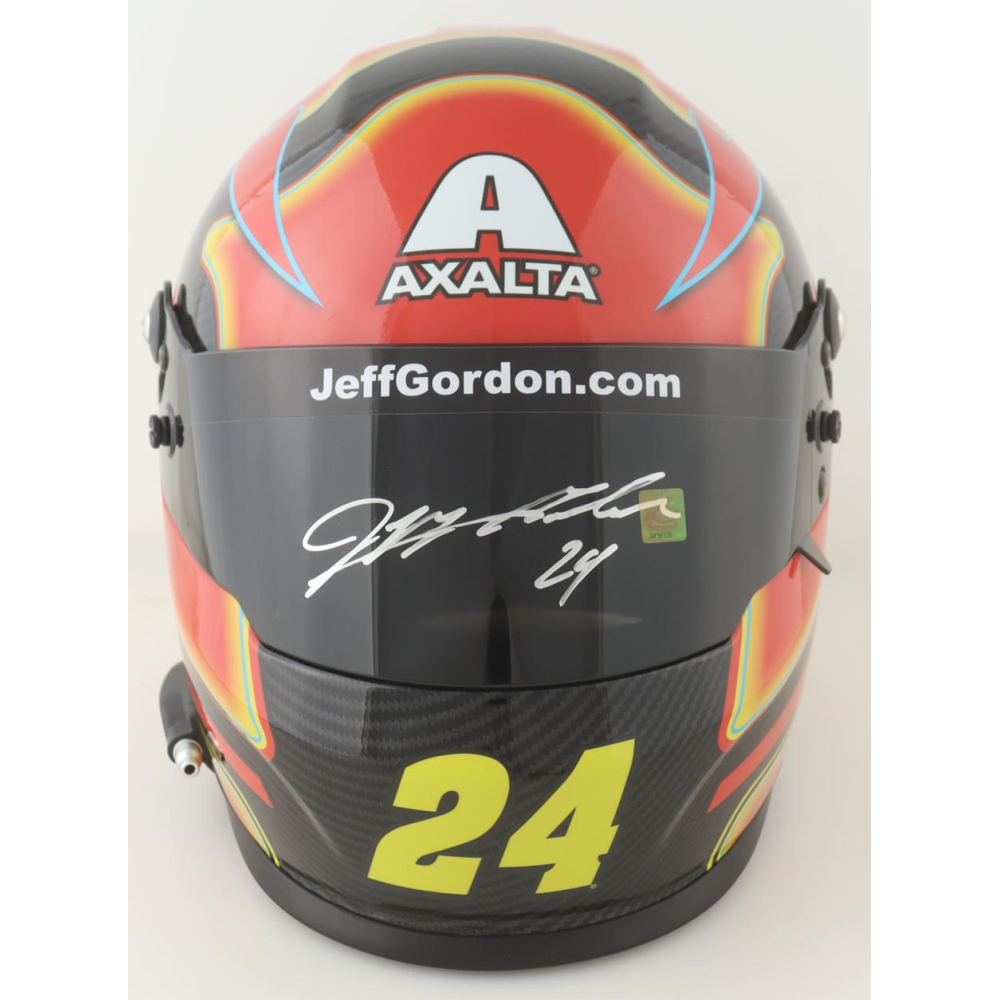 Jeff Gordon Signed NASCAR Axalta Full-Size Helmet (Gordon) | Pristine ...