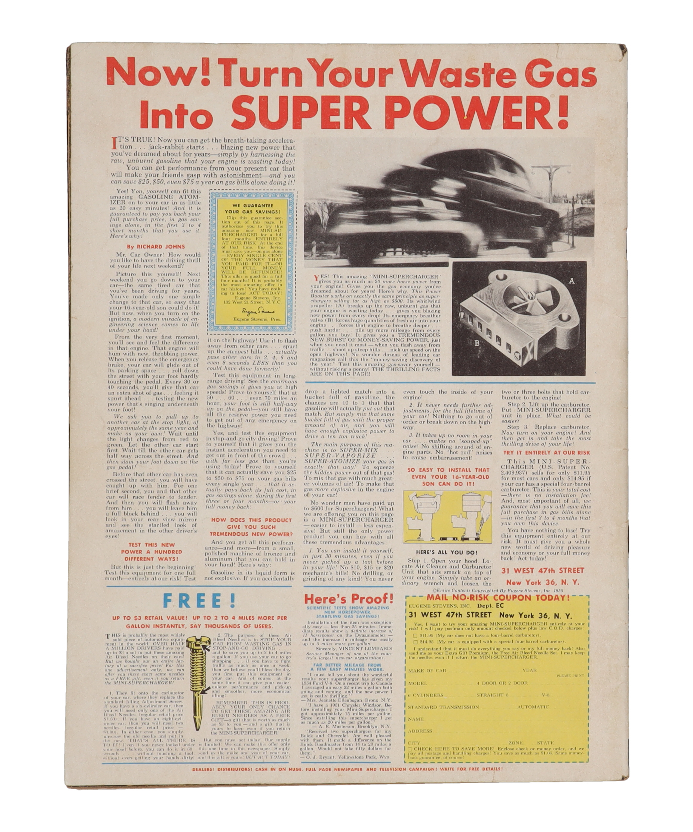 1956 "Shock Illustrated: Adult Crime Stories" Issue #2 Picto-Fiction ...