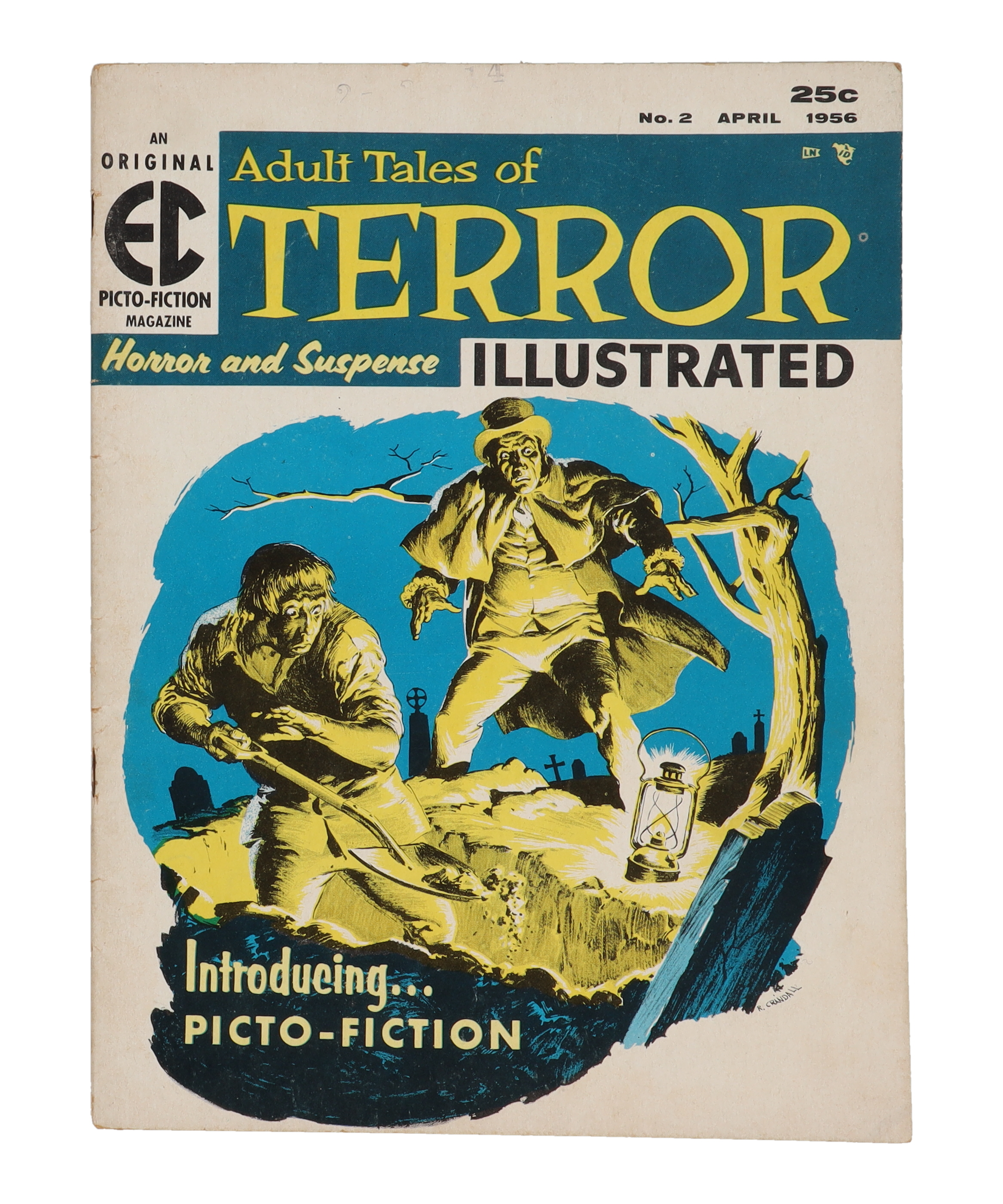 1956 "Terror Illustrated: Horror And Suspense" Issue #2 Picto-Fiction ...