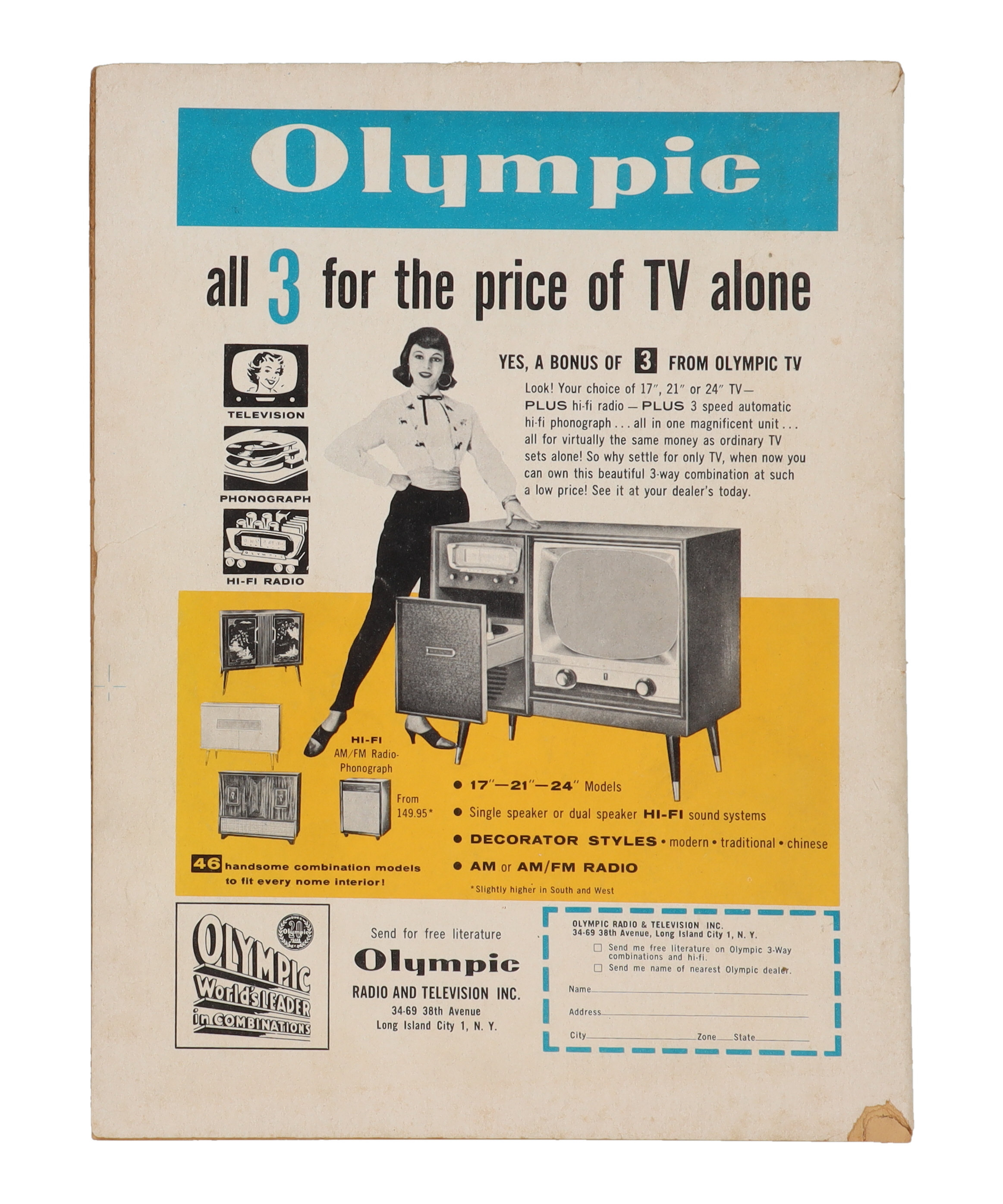 1956 "Terror Illustrated: Horror And Suspense" Issue #2 Picto-Fiction ...