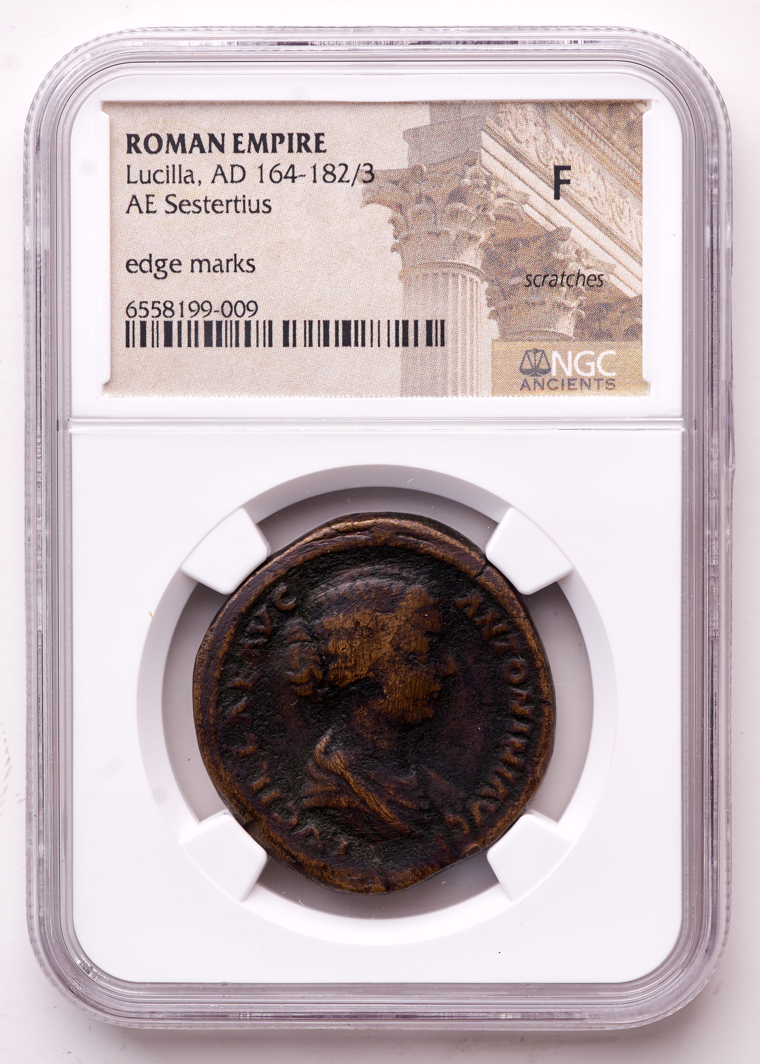 Lucilla Augusta (A.D. 164-183) Roman Empire AE Sestertius Rome Mint ...