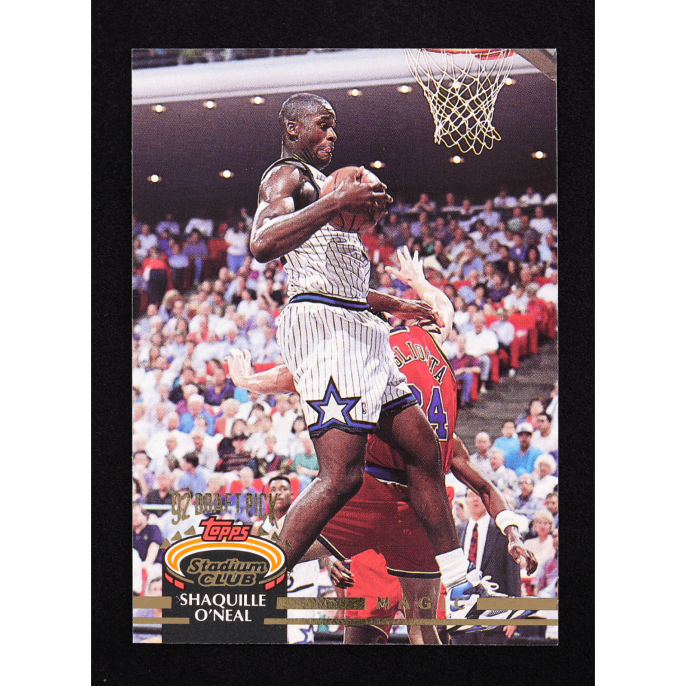 Shaquille O'Neal 1992-93 Stadium Club #247 RC | Pristine Auction