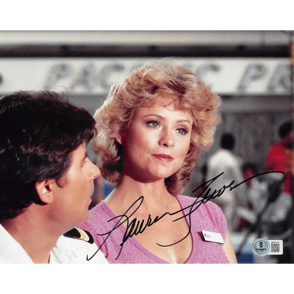 Lauren Tewes Signed "The Love Boat" 8x10 Photo (Beckett) | Pristine Auction