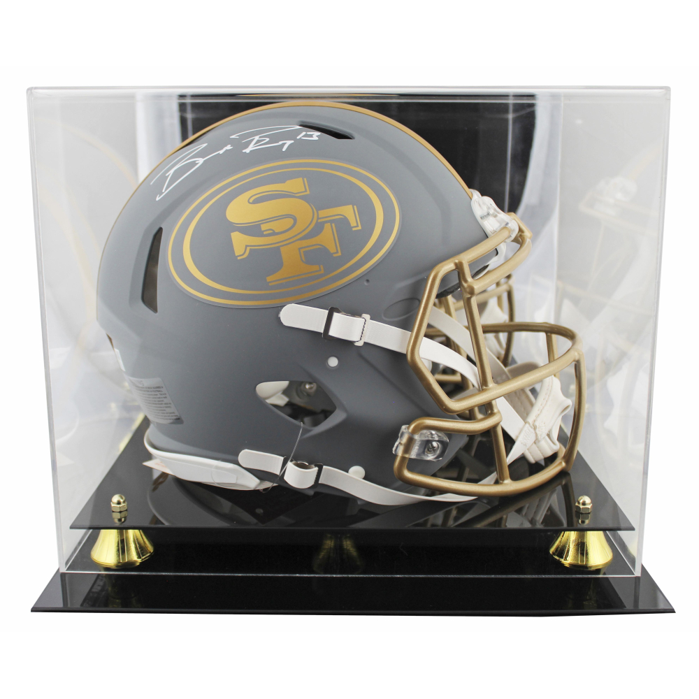 Brock Purdy Signed 49ers Full-Size Authentic On-Field Slate Alternate ...