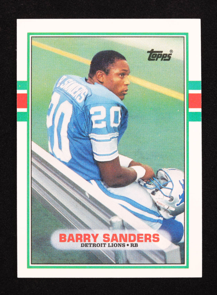 Barry Sanders 1989 Topps Traded #83T RC | Pristine Auction