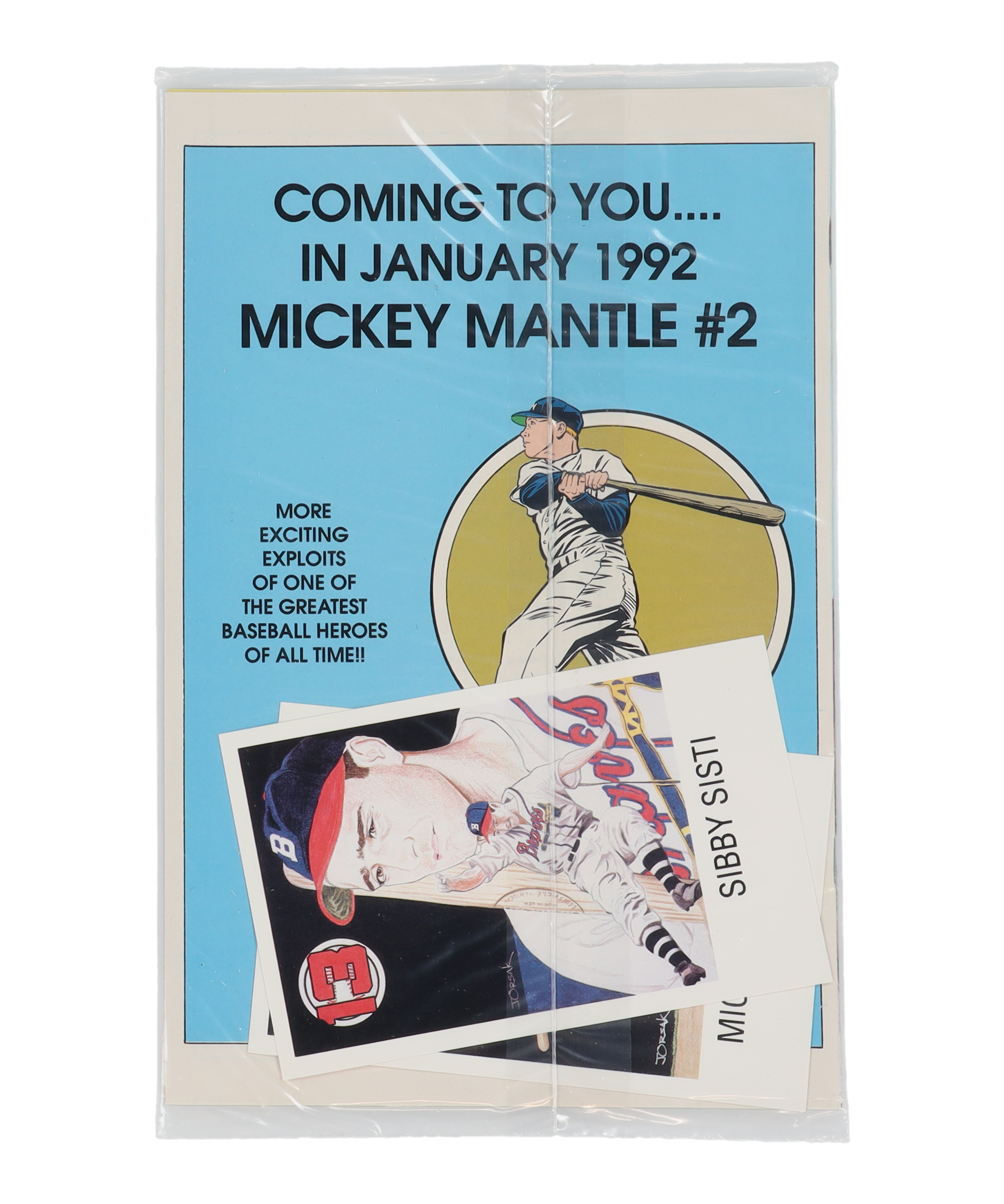 1991 "Mickey Mantle" Issue #1 Magnum Comic Book | Pristine Auction