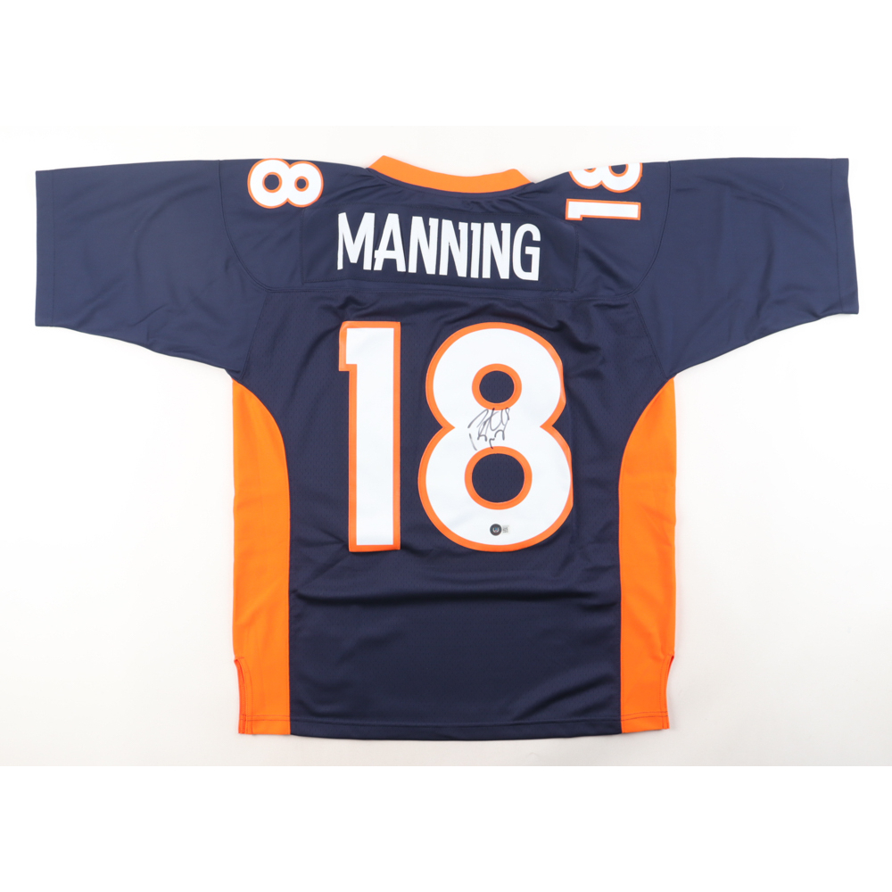 Peyton Manning Signed Broncos Jersey (Beckett) | Pristine Auction