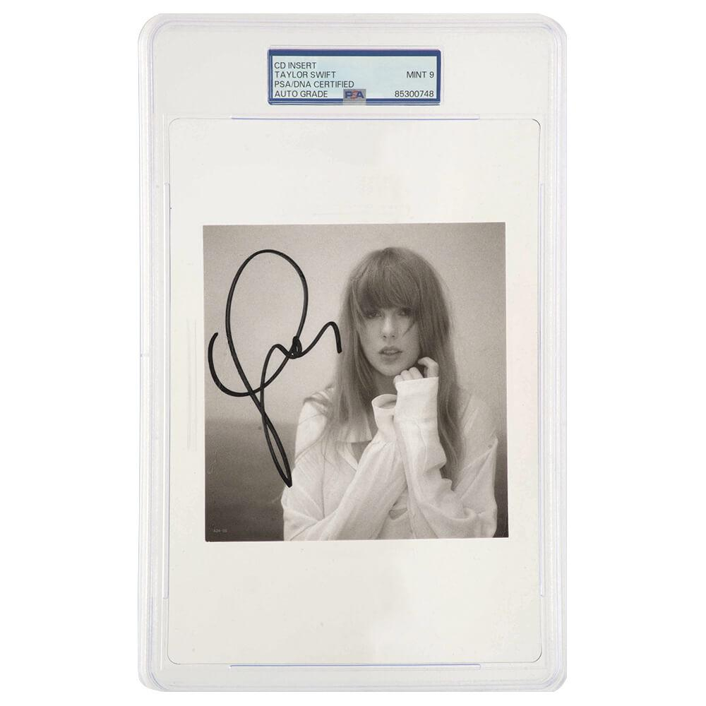 Taylor Swift Signed "The Tortured Poets Department" CD Insert (PSA ...