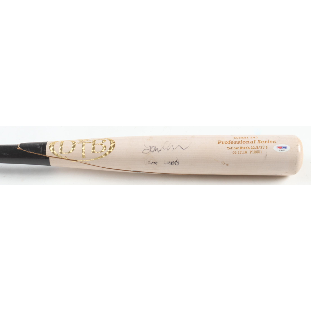 Gavin Lux Signed Game-Used DTB Baseball Bat Inscribed "Game Used" (PSA ...
