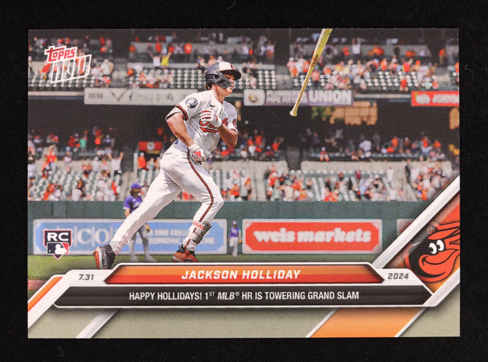Jackson Holliday 2024 Topps Now #498 RC | Pristine Auction