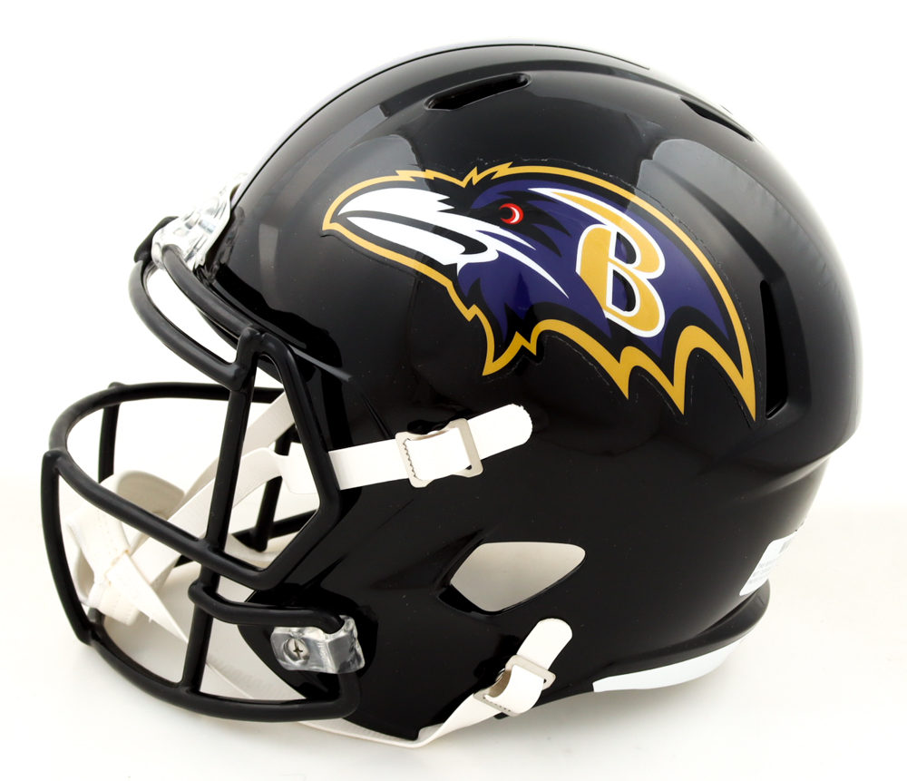 Zay Flowers Signed Ravens Full-Size Speed Helmet (JSA) | Pristine Auction