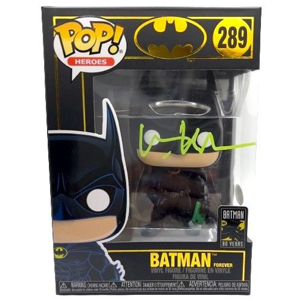 Val Kilmer Signed "Batman Forever" Batman 80th Anniversary #289 Funko ...
