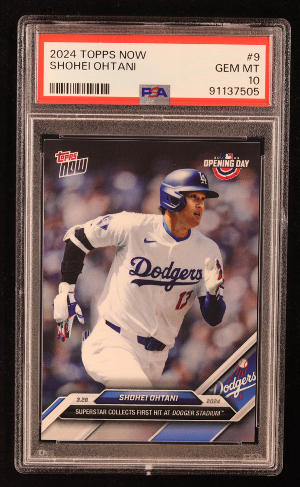 Shohei Ohtani 2024 Topps Now #9 (PSA 10) | Pristine Auction