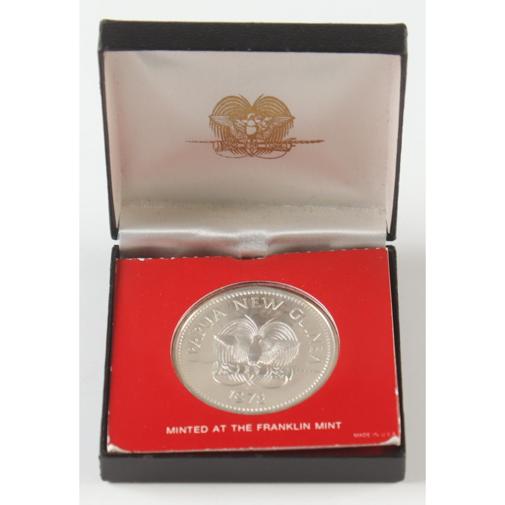 1978 - 10 Kina Silver Coin of Papua New Guinea | Pristine Auction