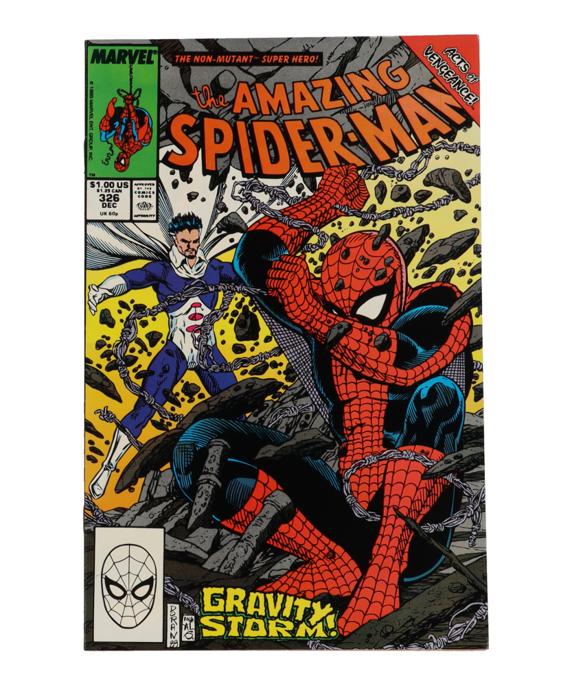 1989 "The Amazing Spider-Man" Issue #326 Marvel Comic Book | Pristine ...