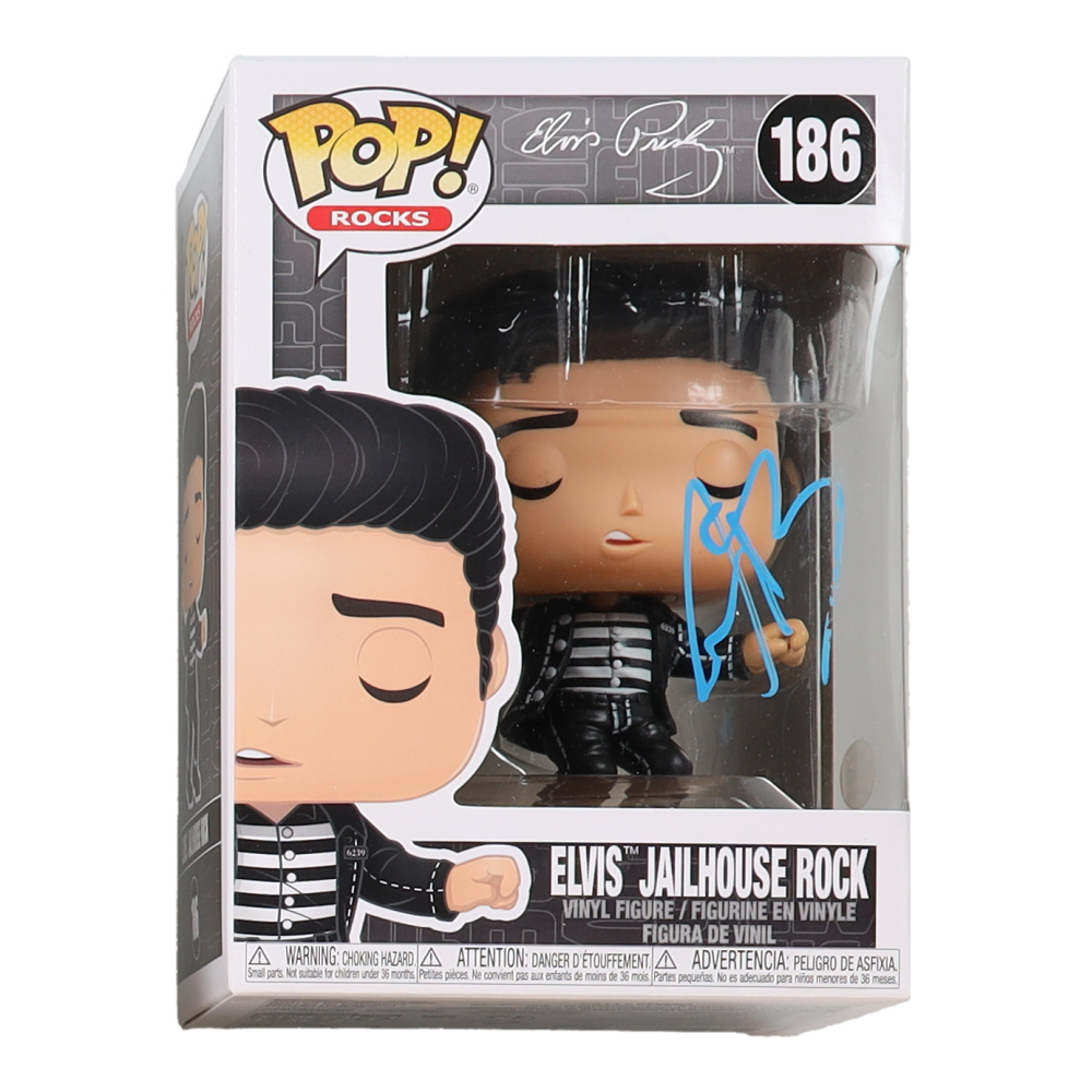 Austin Butler Signed Elvis Presley #186 Elvis Jailhouse Rock Funko Pop ...