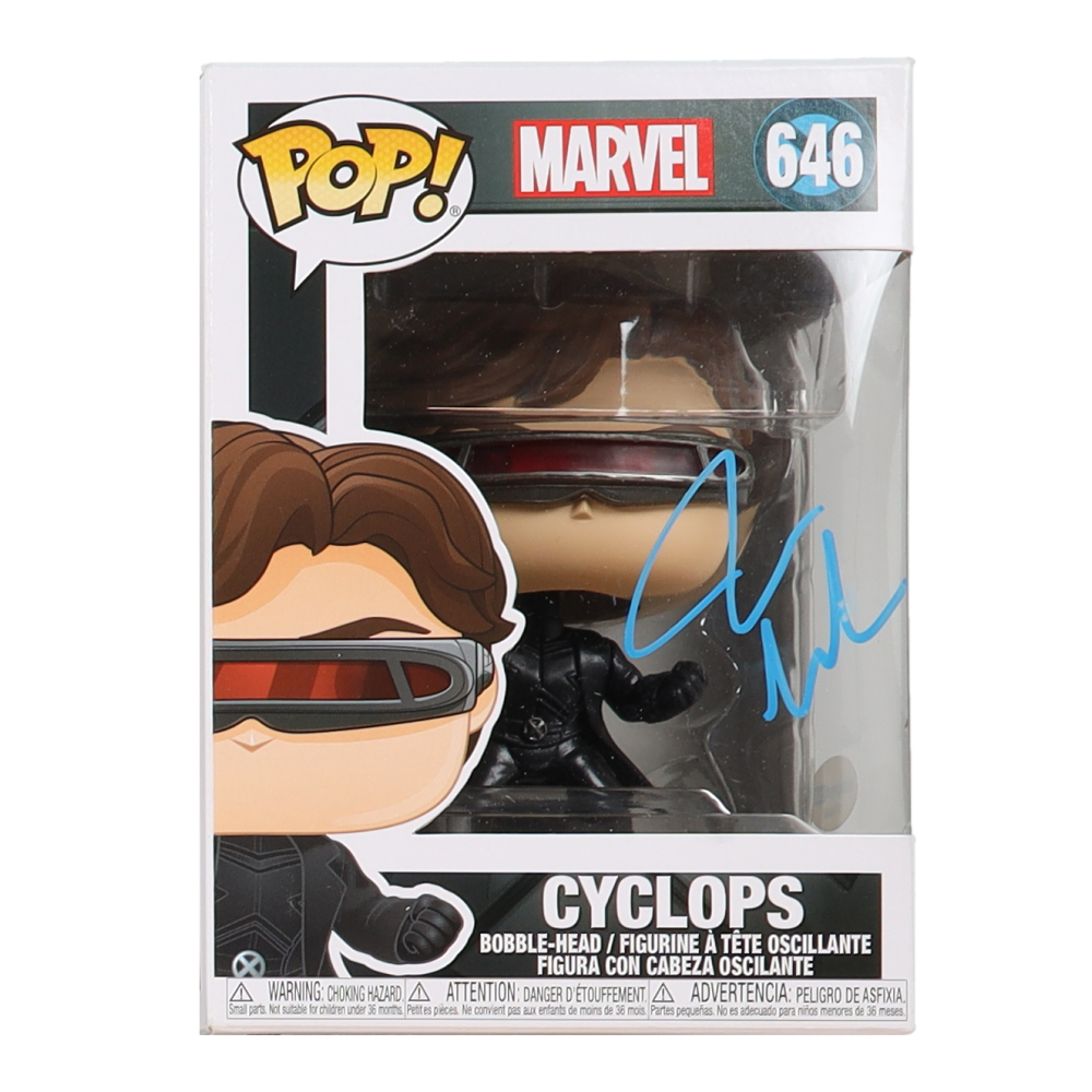James Marsden Signed "Marvel" #646 Cyclops Funko Pop! Vinyl Figure ...