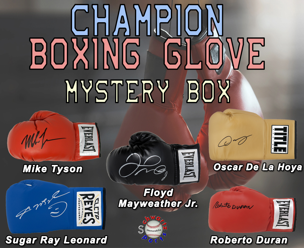 Boxing Champions Signed Boxing Glove Mystery Box - Series 15 (Limited ...