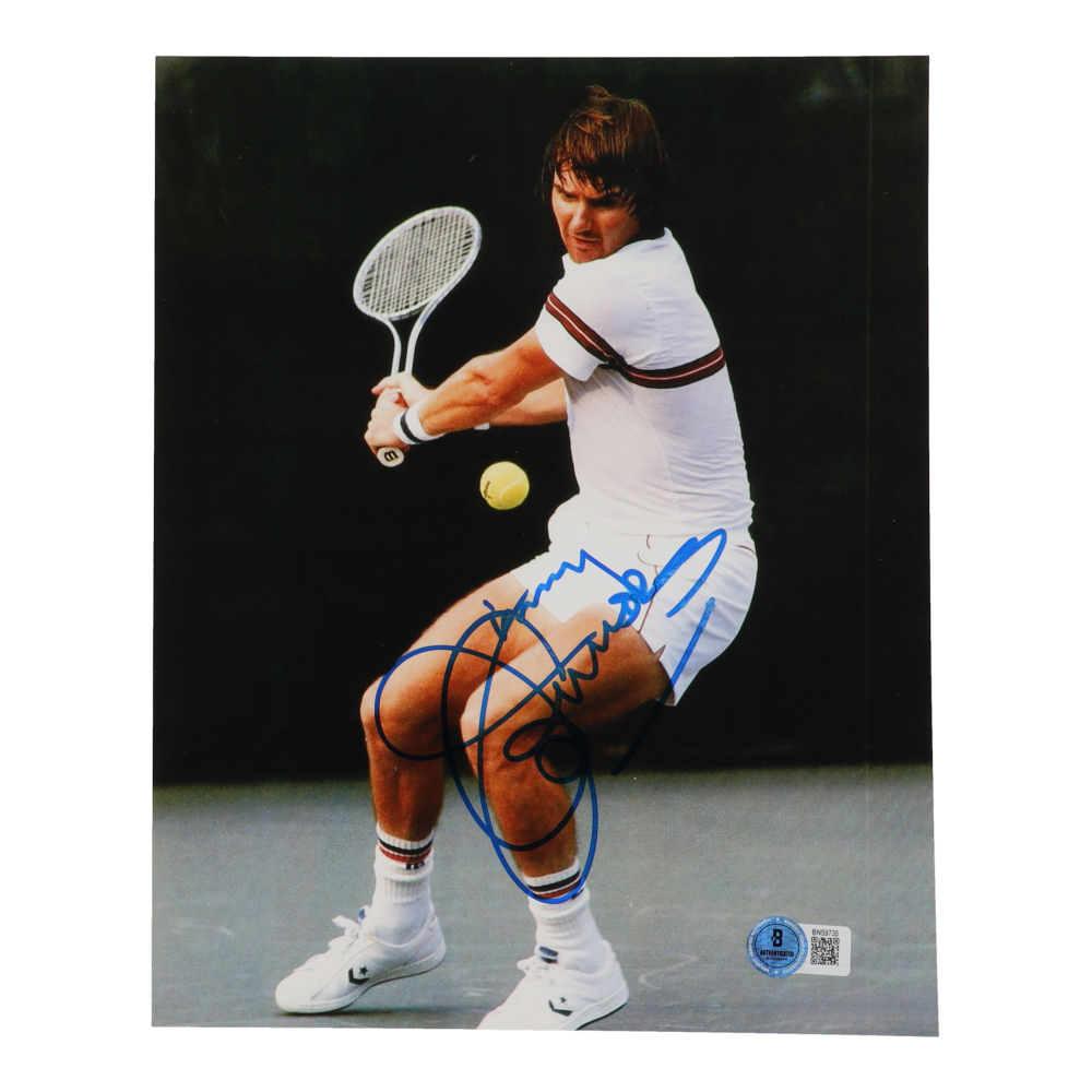 Jimmy Connors Signed 8x10 Photo (Beckett) | Pristine Auction