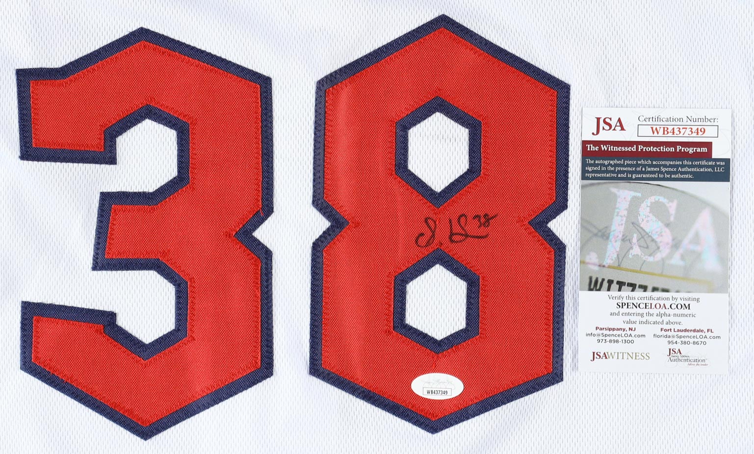 Steven Kwan Signed Jersey (JSA) | Pristine Auction