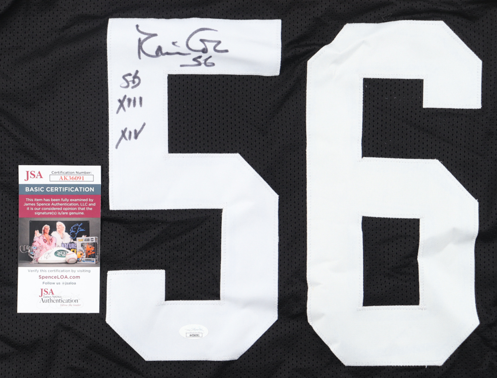 Robin Cole Signed Jersey Inscribed "SB XIII & XIV" (JSA) | Pristine Auction