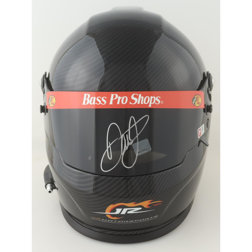 Dale Earnhardt Jr. Signed NASCAR Bass Pro Shops Full-Size Helmet (Dale ...