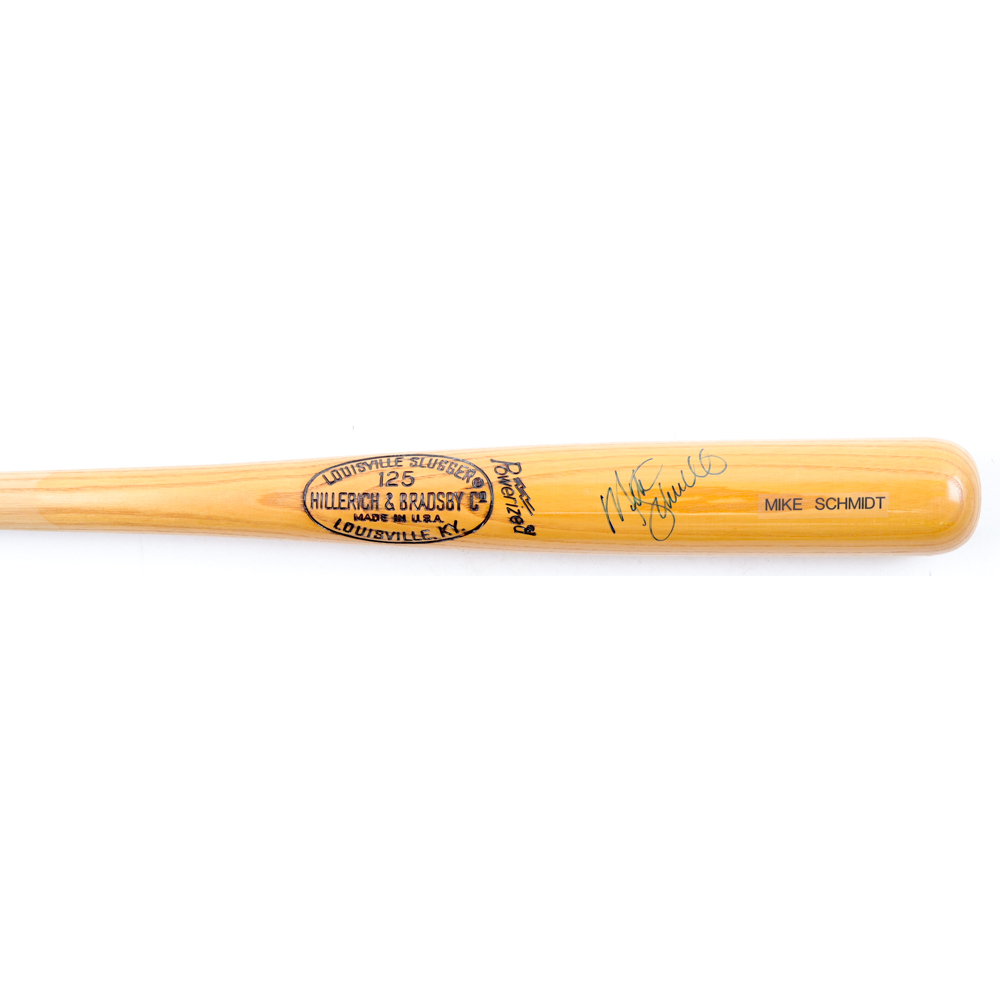 Mike Schmidt Signed Louisville Slugger Player Model Baseball Bat (JSA ...