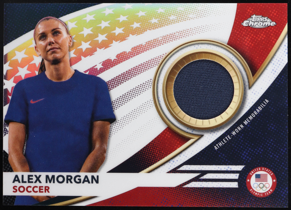Alex Morgan 2024 Topps Chrome U.S. Olympic and Paralympic Hopefuls Team ...