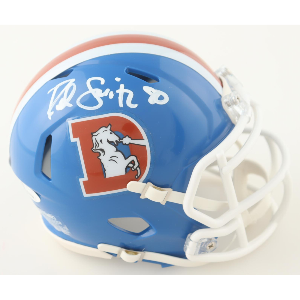 Rod Smith Signed Broncos Speed Mini Helmet (JSA) | Pristine Auction