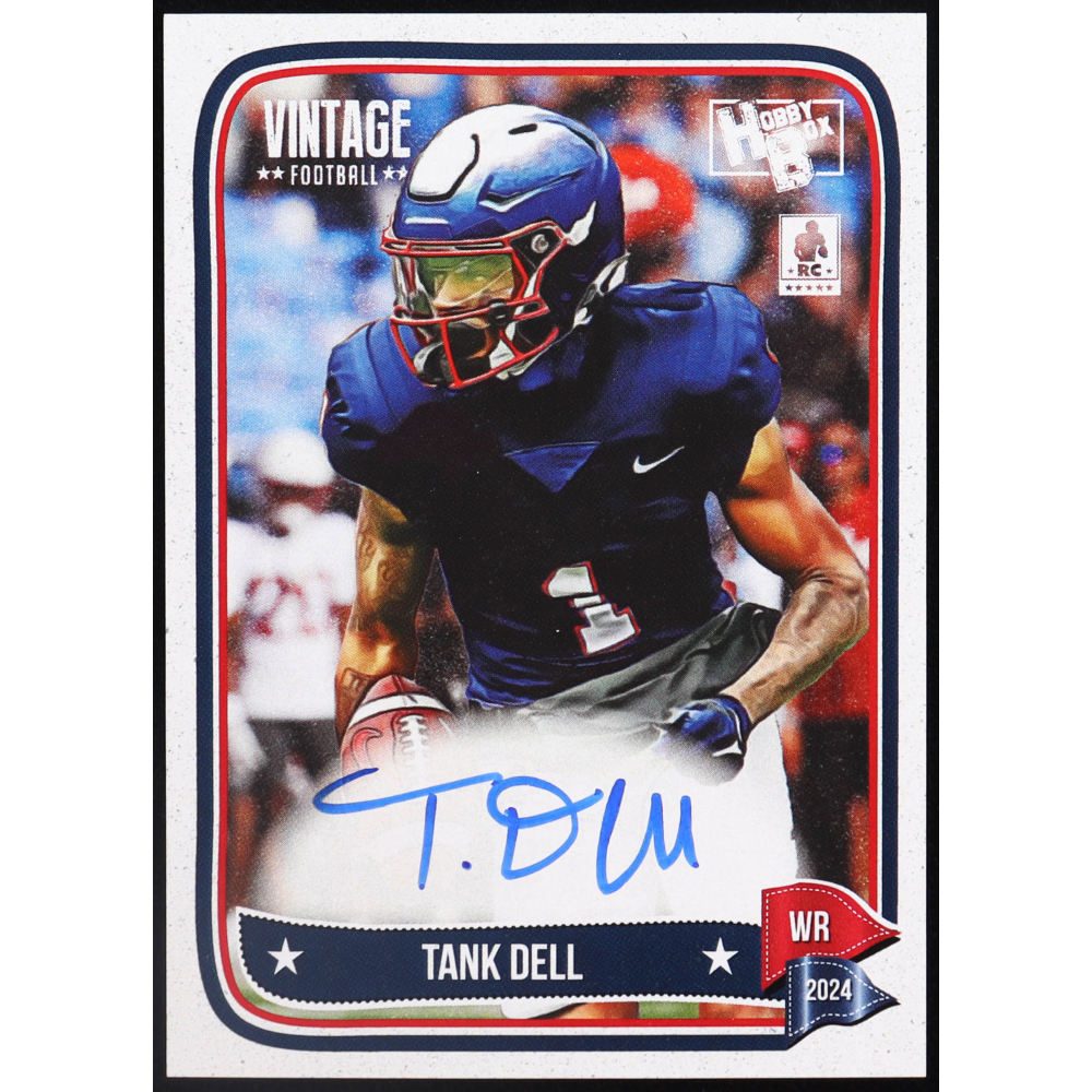 Tank Dell 2024 Onyx Vintage Hobby Box Autographs #HBTADE | Pristine Auction