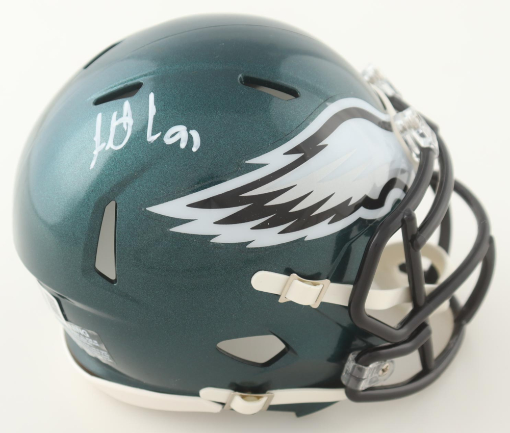Fletcher Cox Signed Eagles Speed Mini Helmet (Beckett) | Pristine Auction