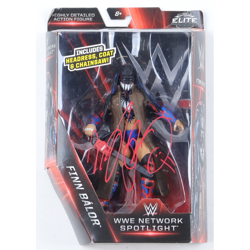 Finn Balor Signed 2016 WWE Elite Collection Network Spotlight Action Figure (Beckett ...