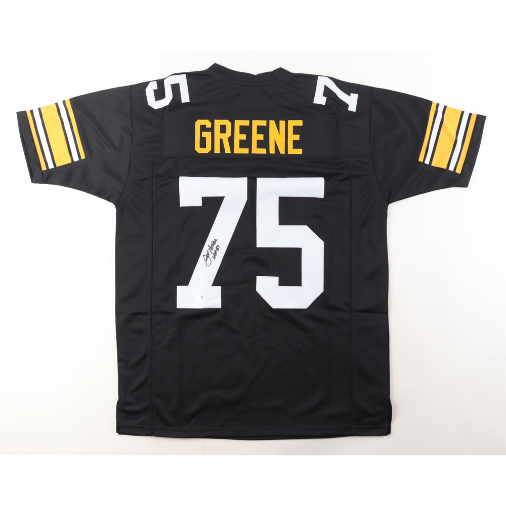 Joe Greene Signed Jersey Inscribed "HOF 87" (Schwartz) | Pristine Auction
