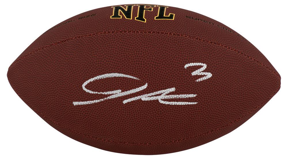 Jordan Addison Signed NFL Football (Schwartz) | Pristine Auction