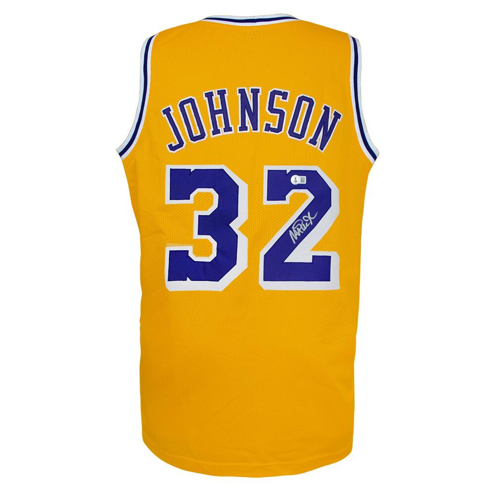 Magic Johnson Signed Jersey (Beckett) | Pristine Auction