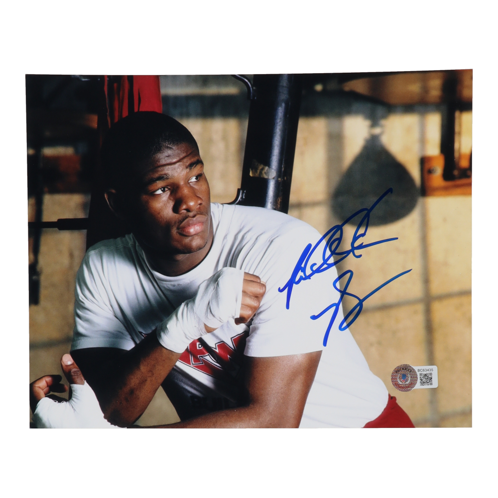 Riddick Bowe Signed 8x10 Photo (Beckett) | Pristine Auction