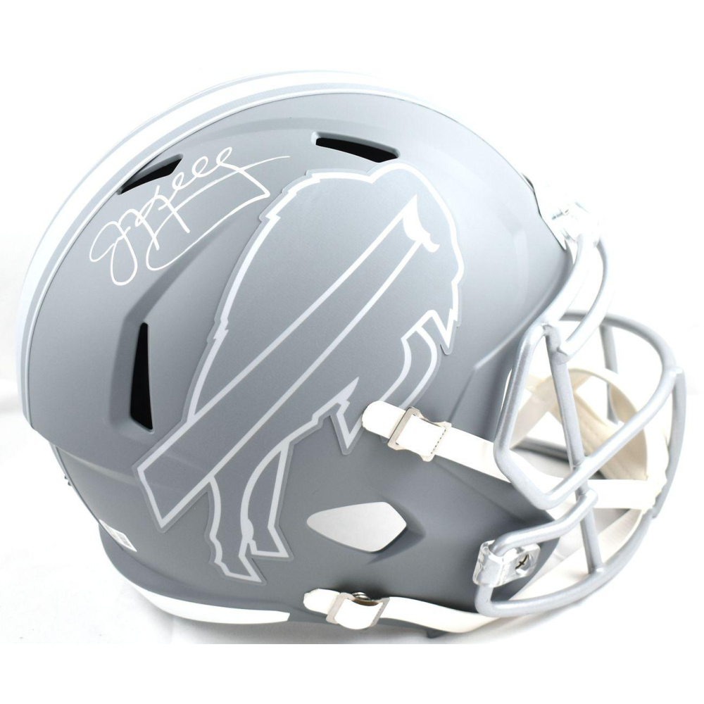 Jim Kelly Signed Bills Full-Size Slate Alternate Speed Helmet (Fanatics ...