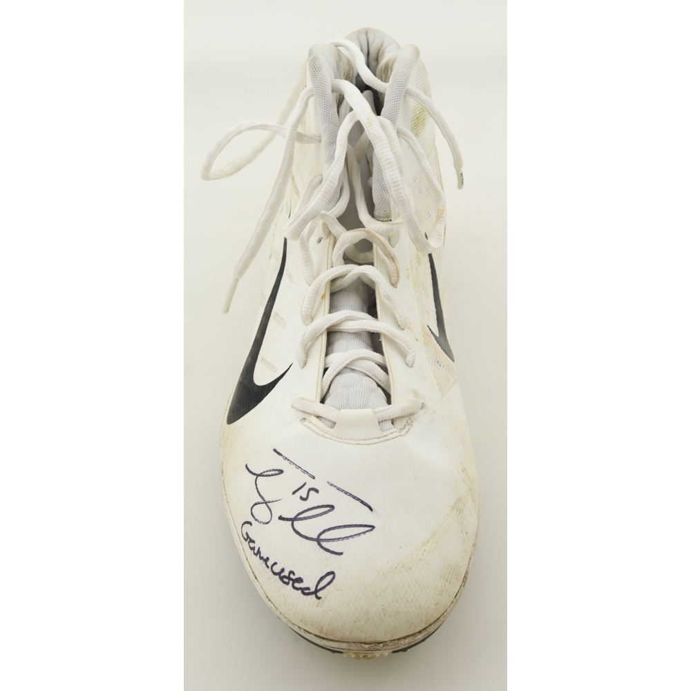 Tim Tebow Personally Owned & Worn Signed Nike Football Cleat Inscribed ...
