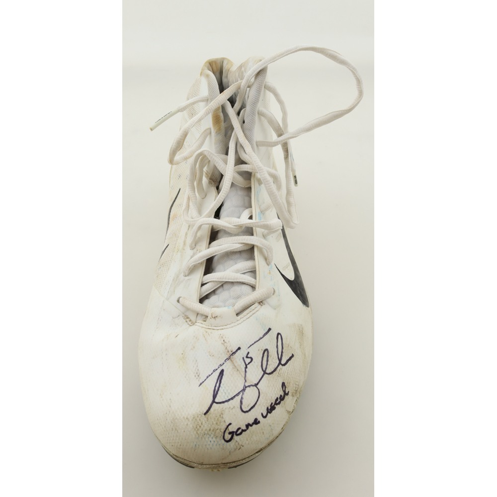 Tim Tebow Personally Owned & Worn Signed Nike Football Cleat Inscribed ...