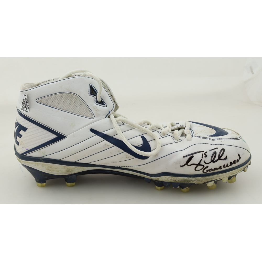 Tim Tebow Personally Owned & Worn Signed Nike Football Cleat Inscribed ...