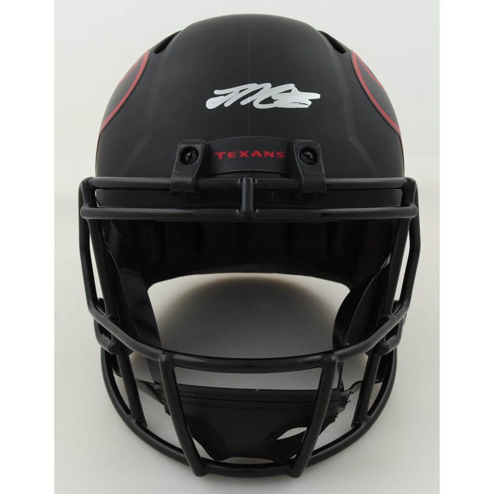 Joe Mixon Signed Texans Full-Size Eclipse Alternate Speed Helmet (JSA ...