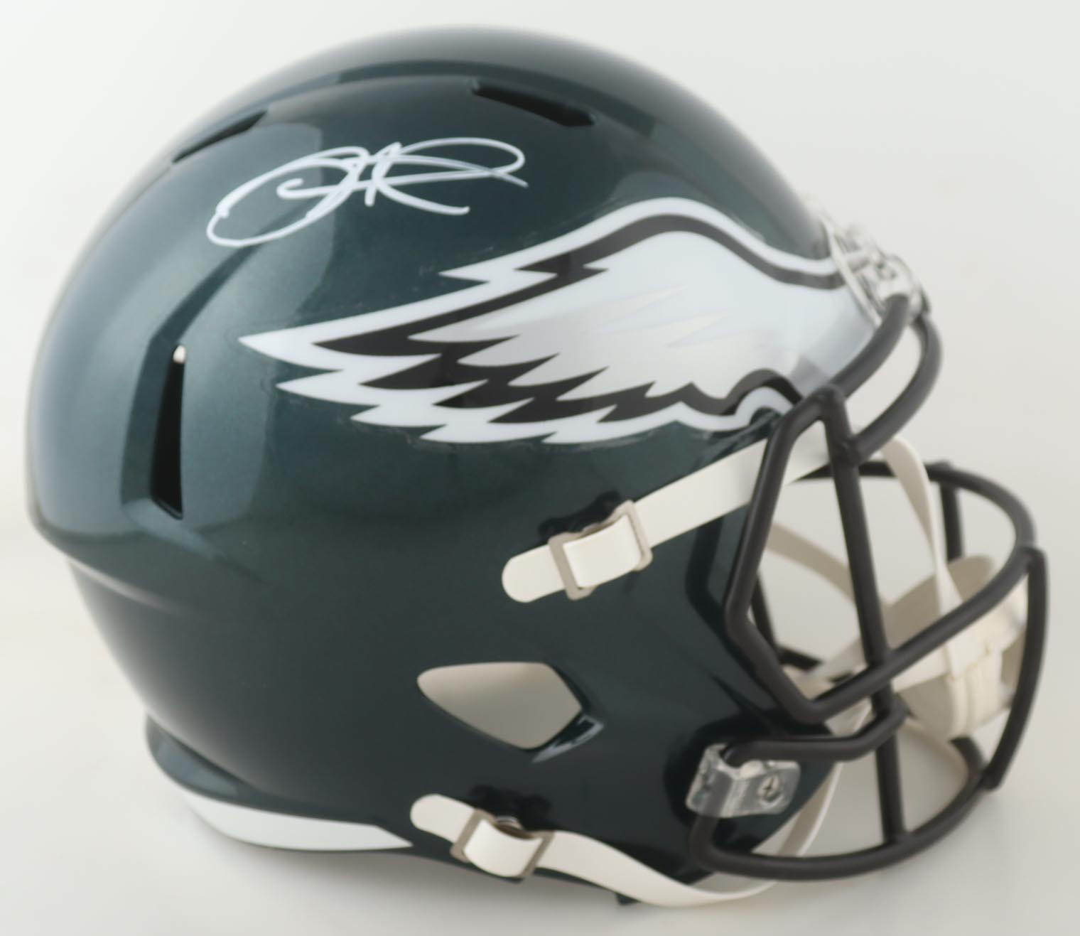 Jalen Hurts Signed Eagles Full-Size Speed Helmet (PSA & Hurts ...