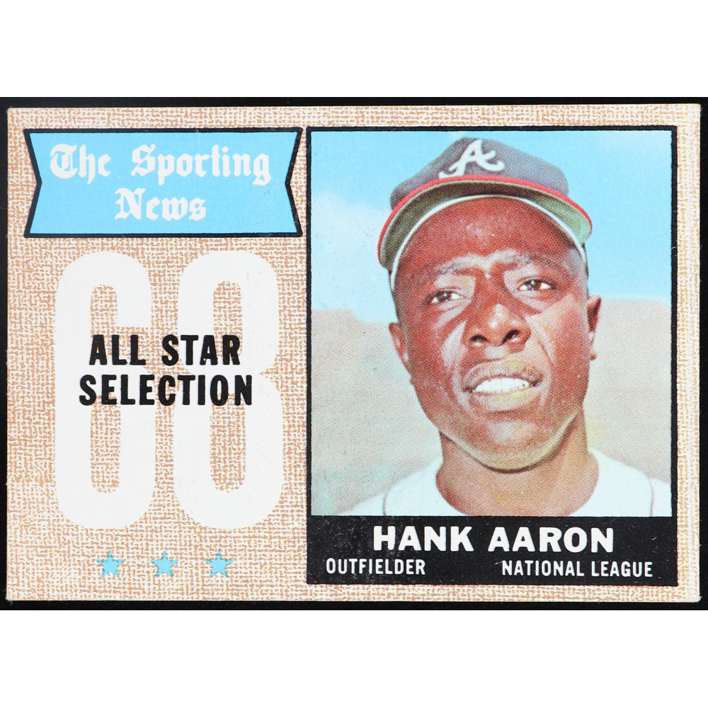 Hank Aaron 1968 Topps #370 AS | Pristine Auction