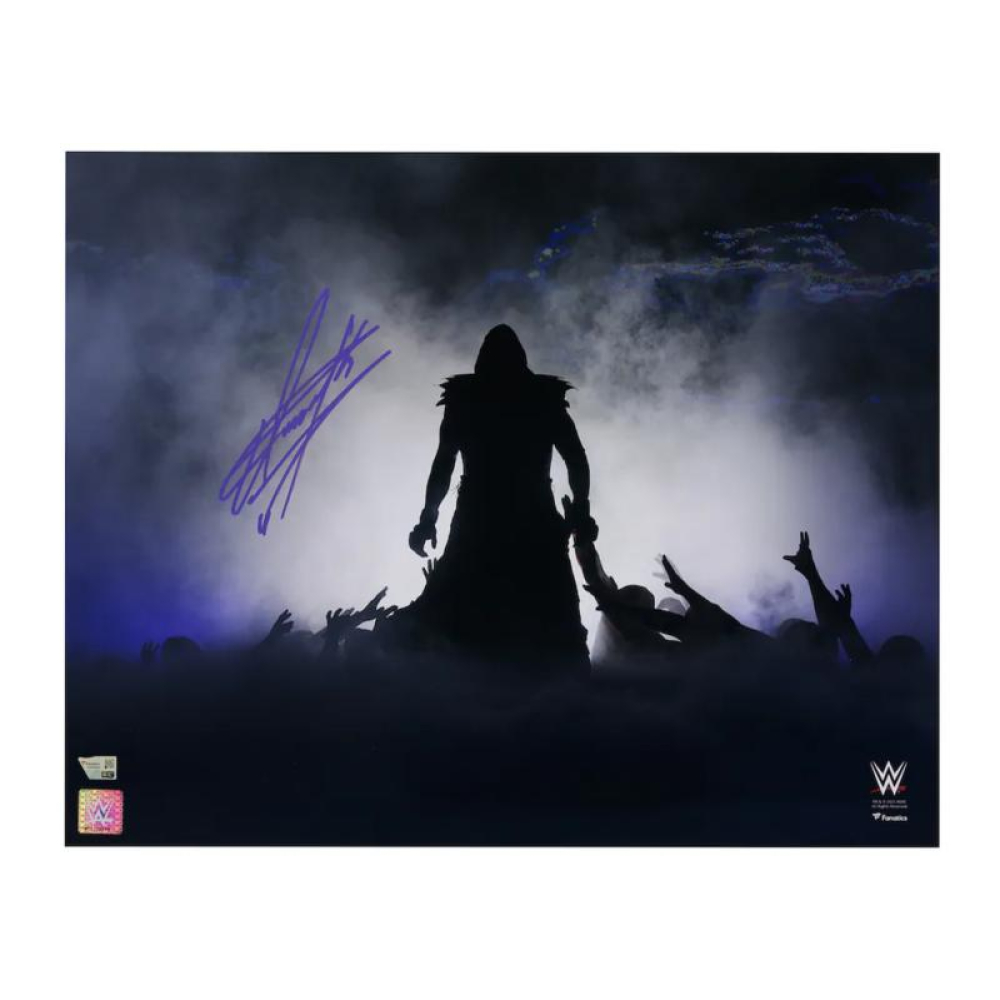 The Undertaker Signed WWE 16x20 Photo (Fanatics) | Pristine Auction