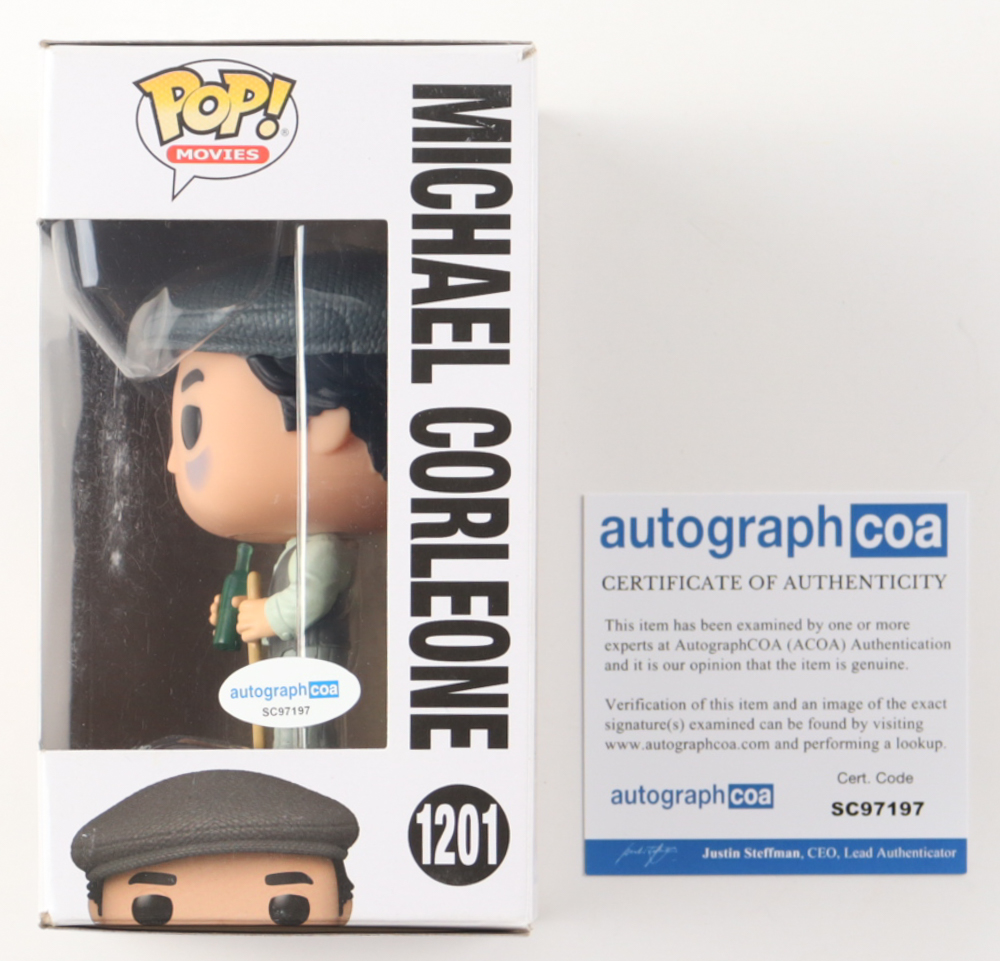 Al Pacino Signed "The Godfather 50 Years" #1201 Michael Corleone Funko ...