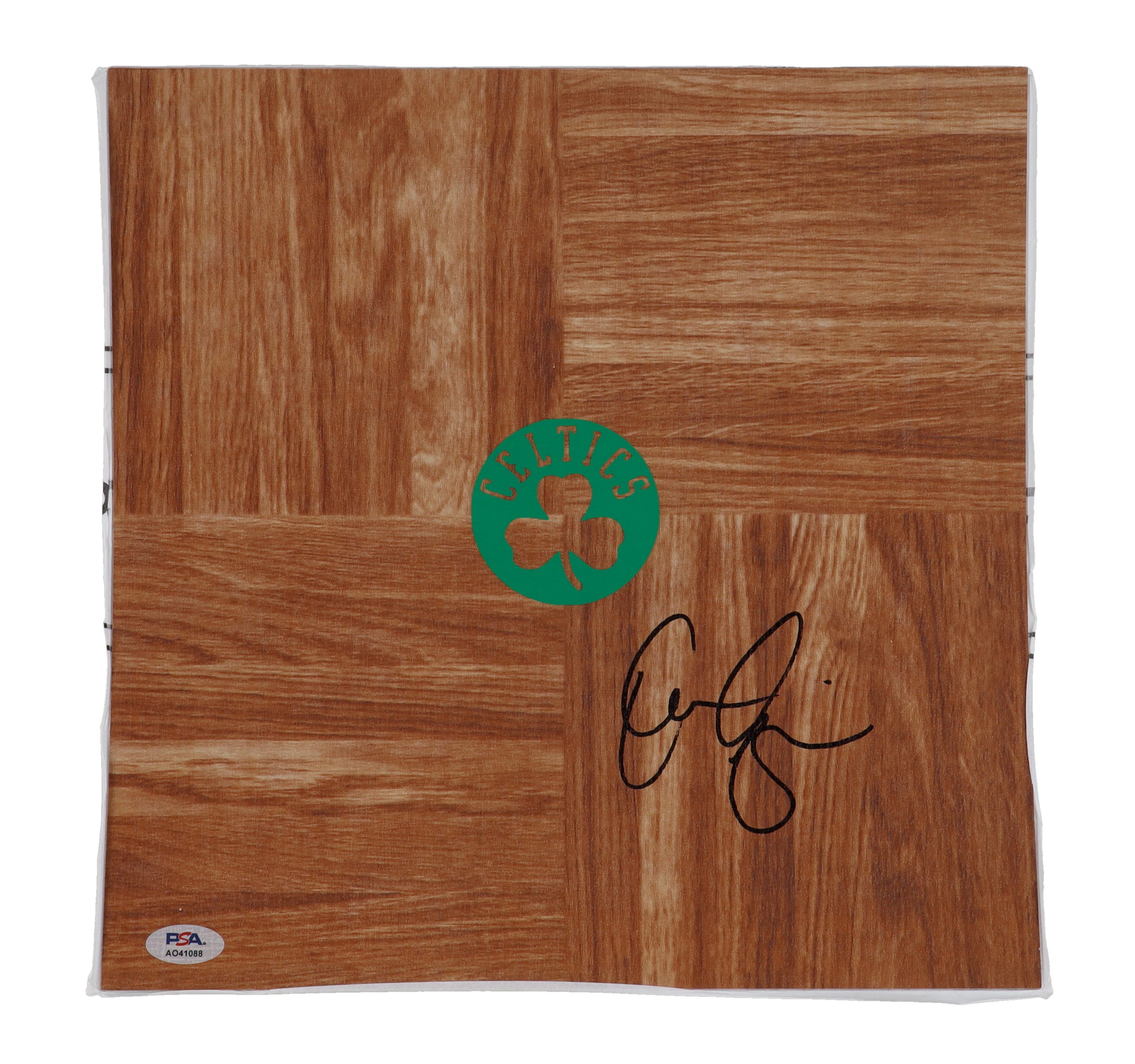 Danny Ainge Signed Celtics Logo 12x12 Floor Piece (PSA) | Pristine Auction