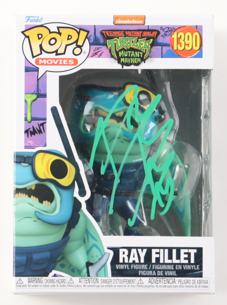 Post Malone Signed "Teenage Mutant Ninja Turtles: Mutant Mayhem" #1390 ...