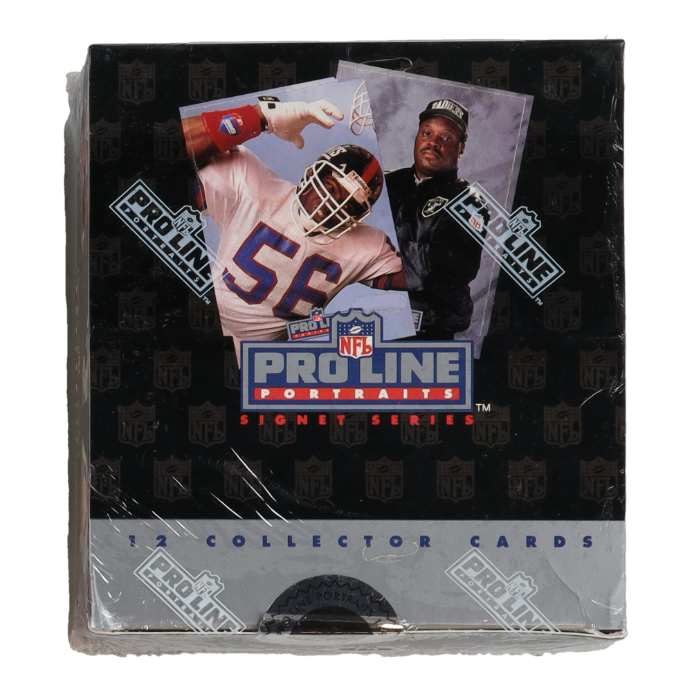 1991 NFL Pro Line Portraits Signet Series (12) Card Box | Pristine Auction