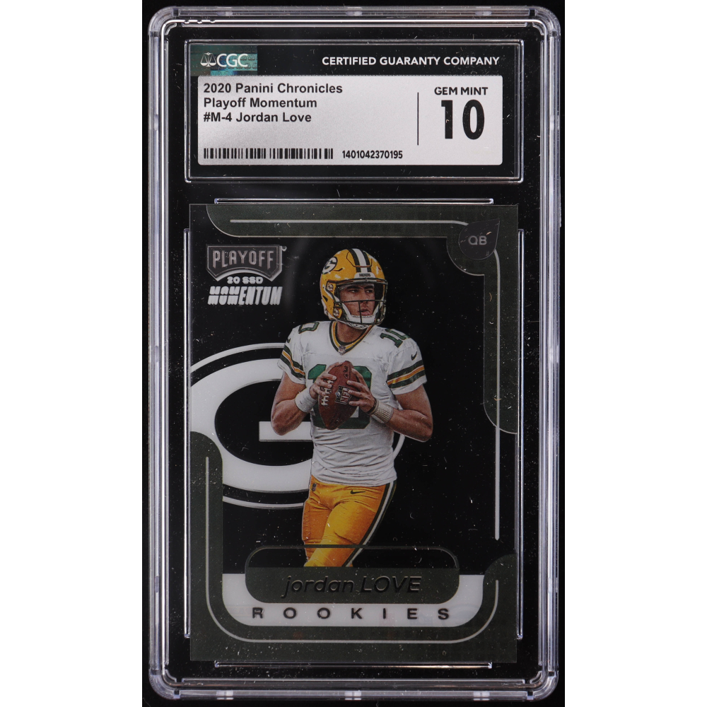 Jordan Love 2020 Momentum Rookies #4 RC (CGC 10) | Pristine Auction